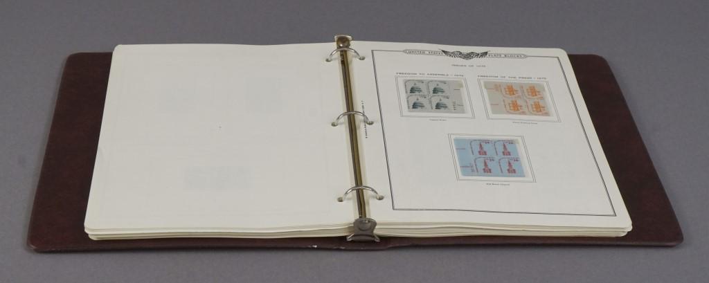 American Plate Block Stamp Album