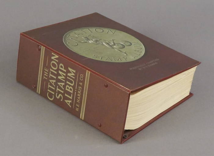 H. E. Harris The Citation Stamp Album