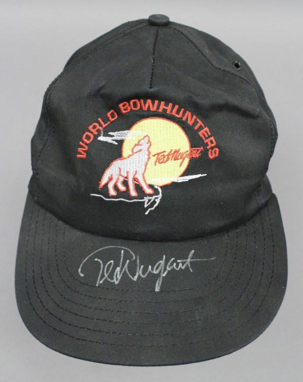 World Bowhunter's Baseball Cap - Ted Nugent Signed - Aug 09, 2020 ...