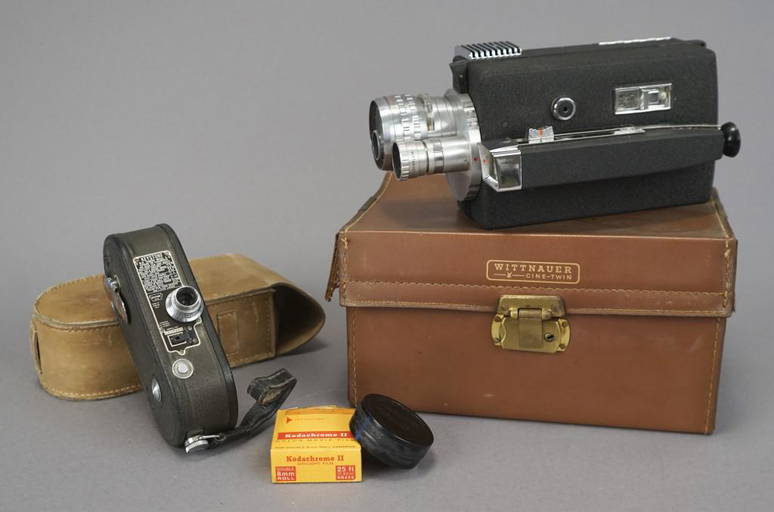2 Vintage Movie 8mm Film Cameras - Sep 27, 2020 | Pace & Hong Auctions ...