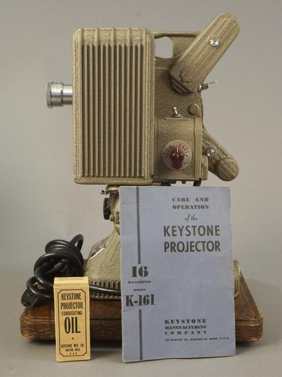 Vintage Keystone K 161 16mm Film Movie Projector