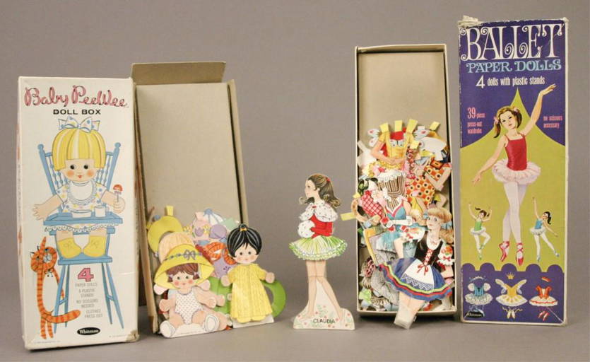 Baby Peewee & Ballet Paper Dolls In Original Boxes
