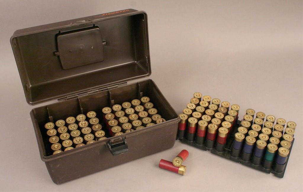 102 12 Ga. Shotgun Shells In Flambeau Case