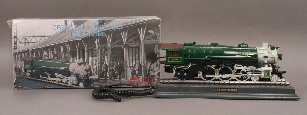 Vintage Cresent Telemania Locomotive Train Phone