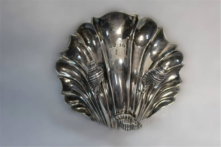 Sterling Silver Shell Shape Tray