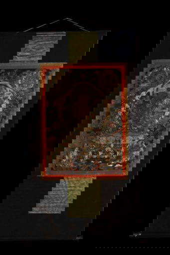 Qing Chinese Hand Paint Thanka