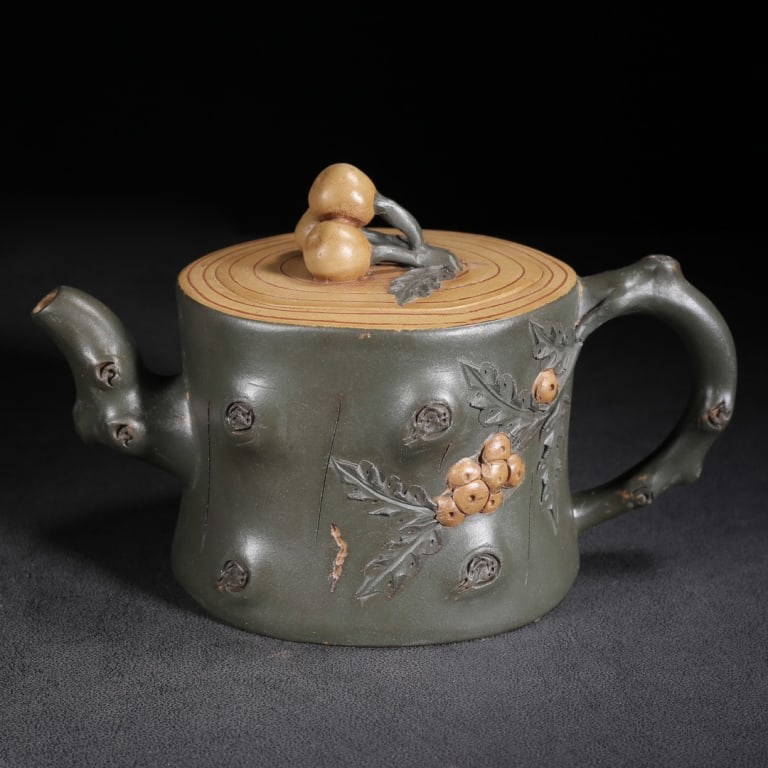 Jiang Rong Mark, Chinese Yixing Zisha Teapot Auction