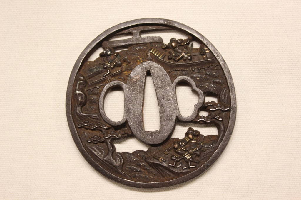 Antique Japanese Iron Tsuba Auction