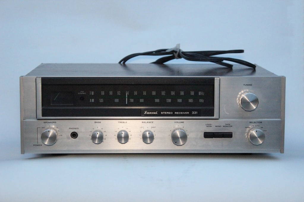 Sansui 331 Vintage Am/fm Stereo Receiver Auction