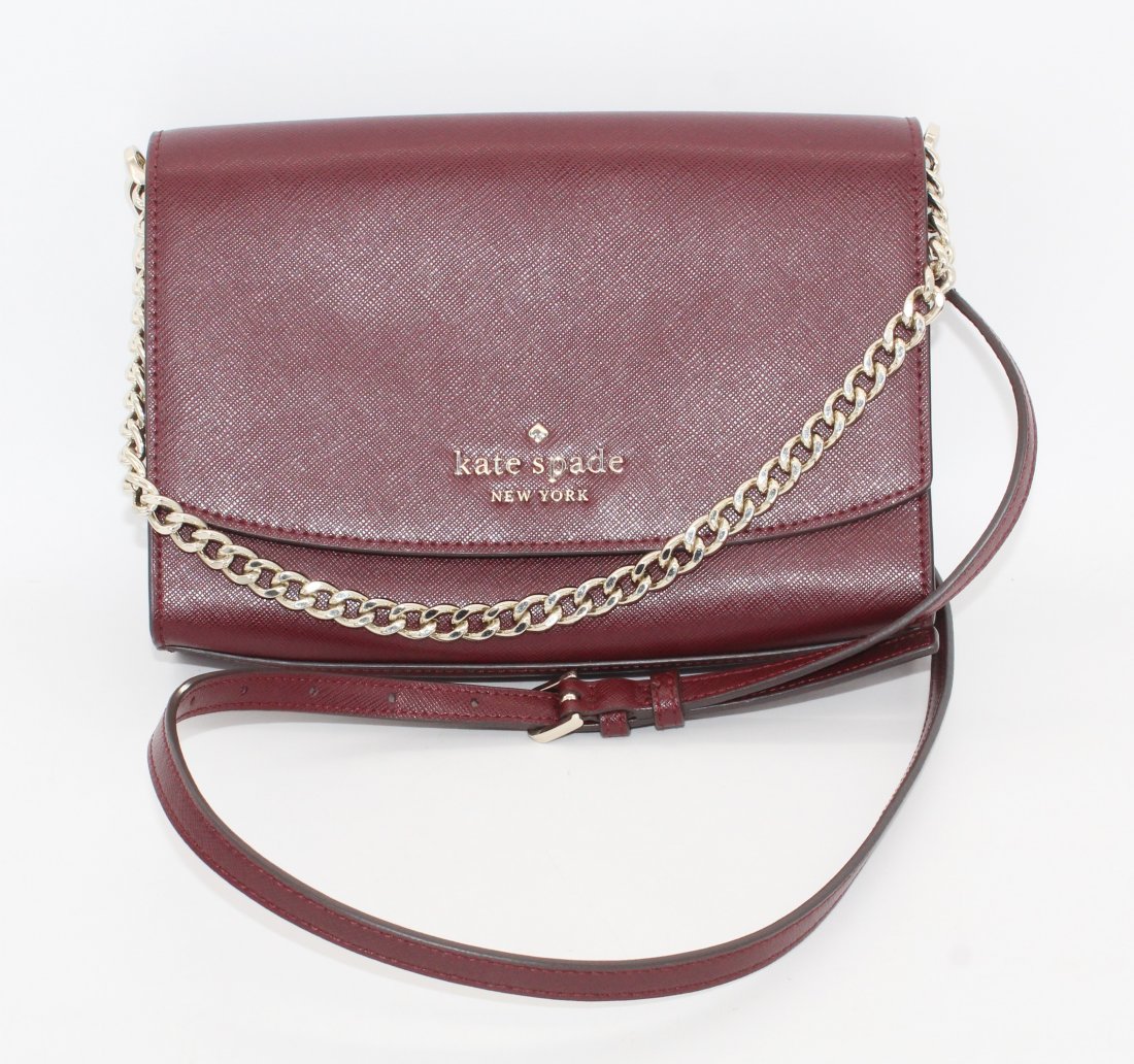 Kate Spade Cordovan Leather Shoulder Bag (#0262) on Jul 25, 2021 ...