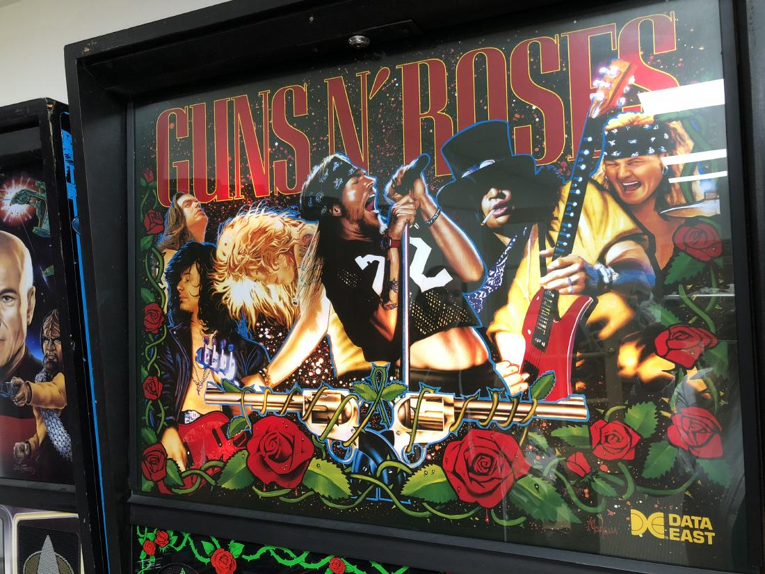 Guns N Roses Pinball