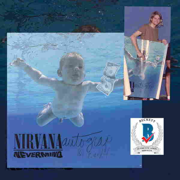 Nirvana: Kurt Cobain Signed 40 Nirvana: Kurt Cobain Signed 40