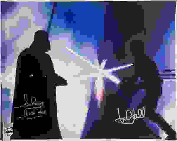 Star Wars Prowse And Hamill Signed 16 X 20 Official Pix The Empire