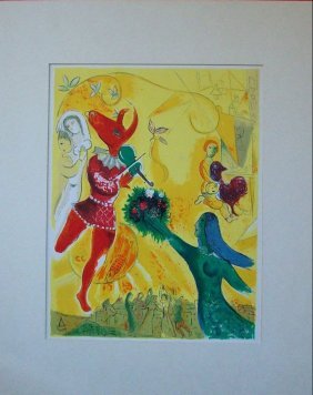 Marc Chagall, La dance, original color lithograph 1951 - May 22, 2019 ...