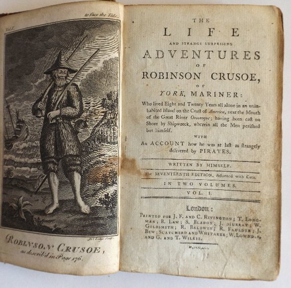 Defoe, Robinson Crusoe, 1791 2vol. illustr. John Lodge - Jun 13, 2020 ...