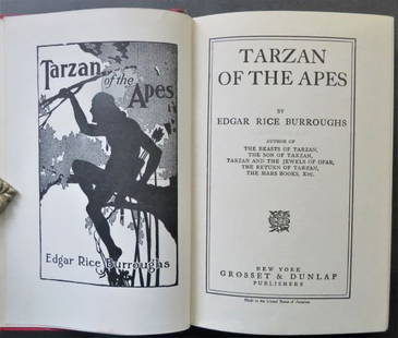 Edgar Rice Burroughs. Tarzan Of The Apes [in The