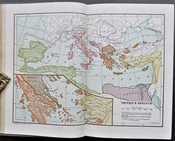 Livy, History Of Rome, Selections In Latin, Edwin Burton Notes, Maps, 1933