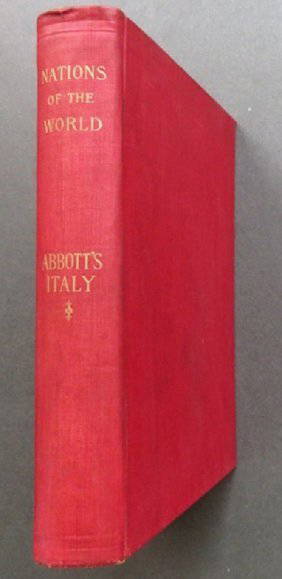 John Abbott, History Of Italy, 1898 Collier Edition Illustrated Auction