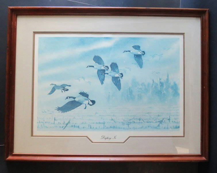 Robert Clontz, Drifting In, Limited Edition & Signed Art, Litho, Framed ...