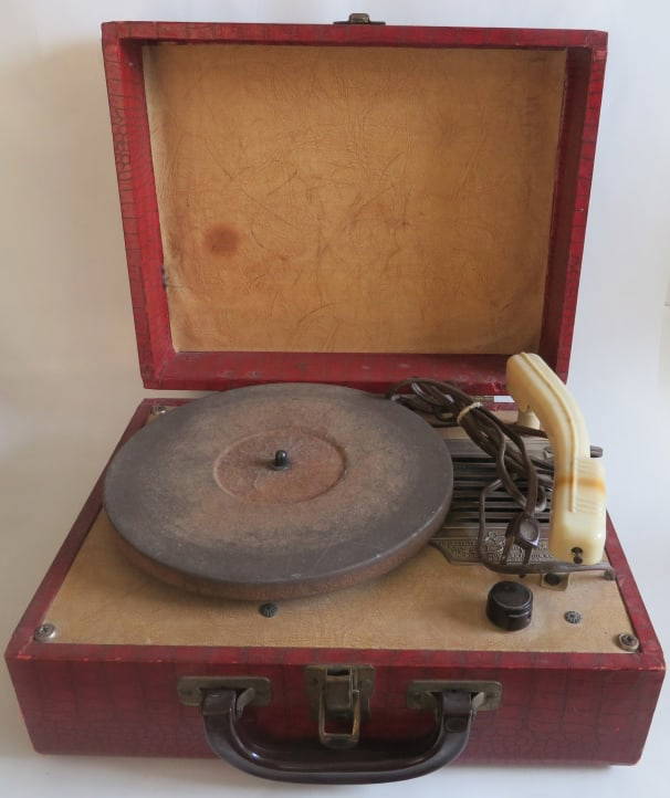 1950s Symphonic Portable Record Player Rma 351 Phonograph Turntable Rca ...