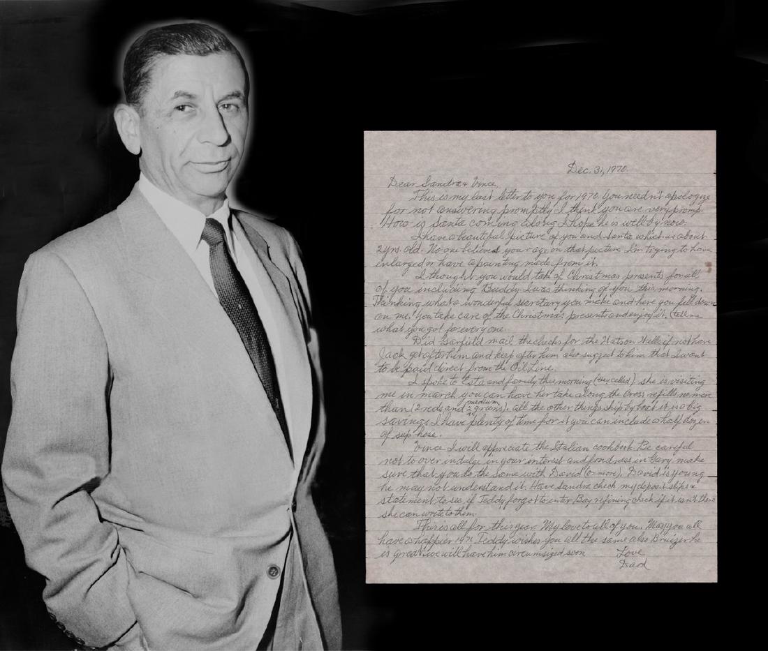 Meyer Lansky Asks His Daughter if She Has Gotten His