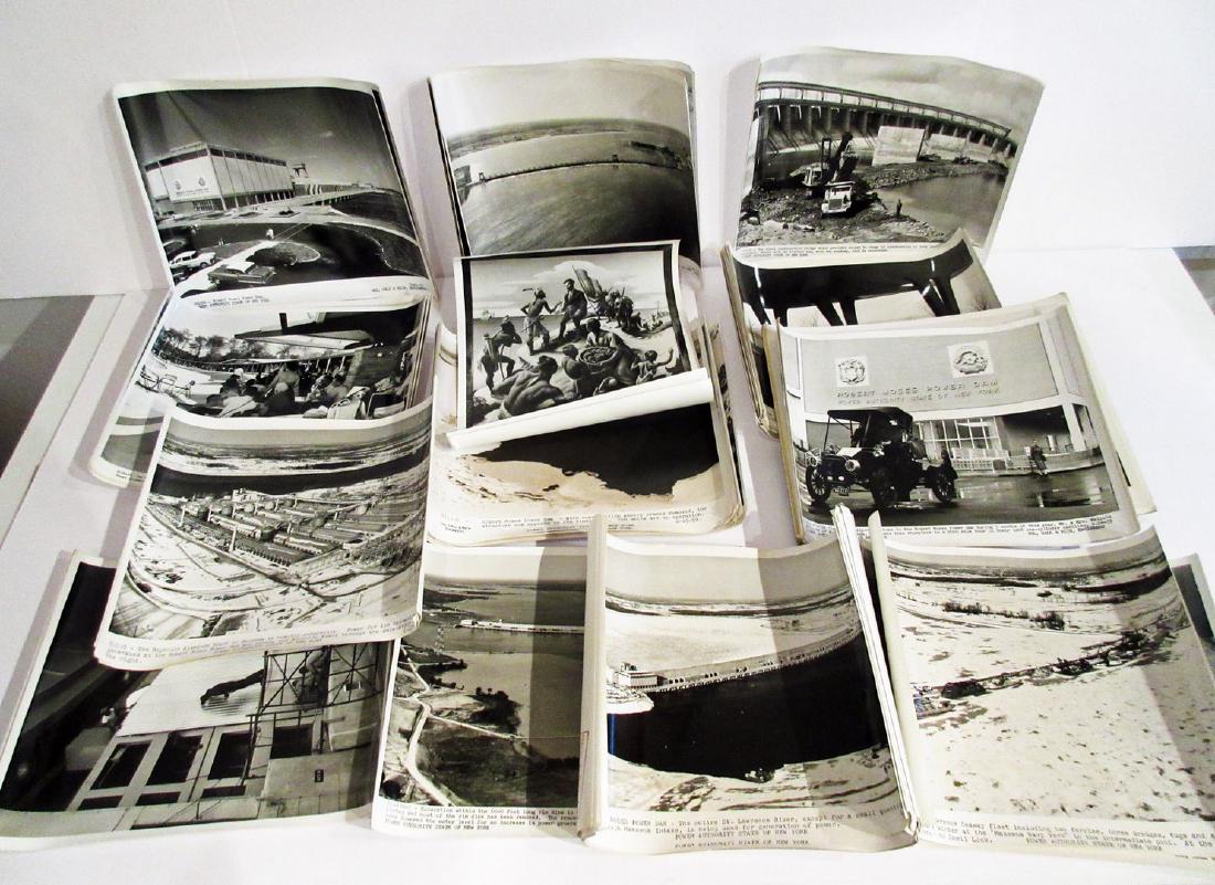 Vintage Official Photos of Moses-Saunders Power Dam,