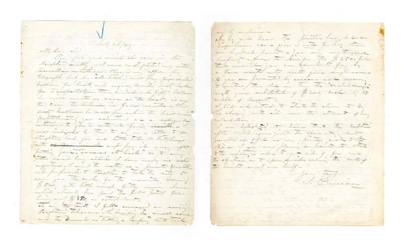 John Ericsson, Inventor Of The Uss Monitor, Tries To