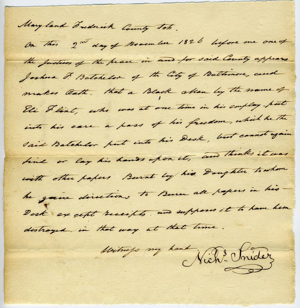 Slave Loses His Freedom Papers But Still Wants to Be - Nov 05, 2019 ...