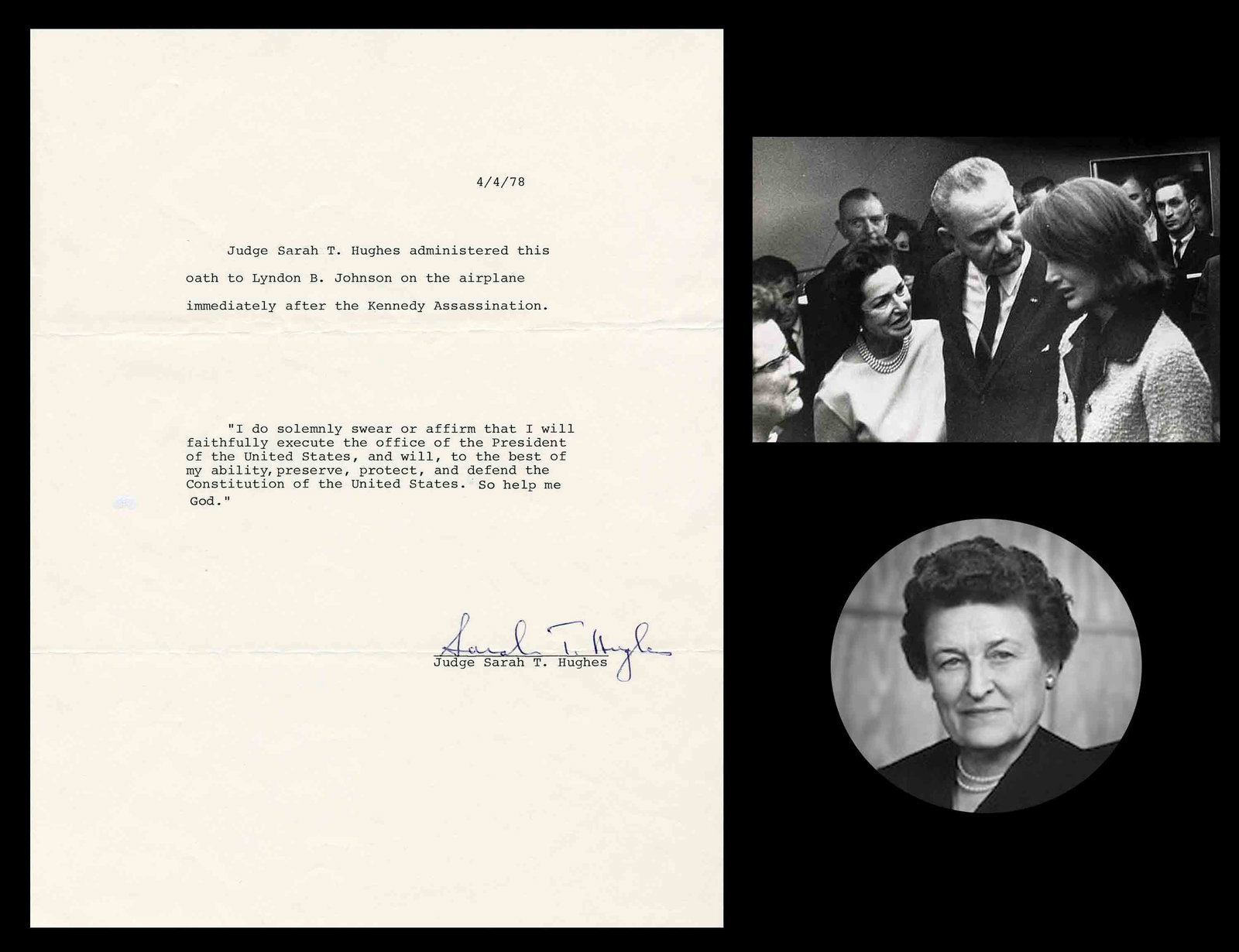 JFK Assassination Aftermath, Judge Sarah T. Hughes - Feb 26, 2020 ...
