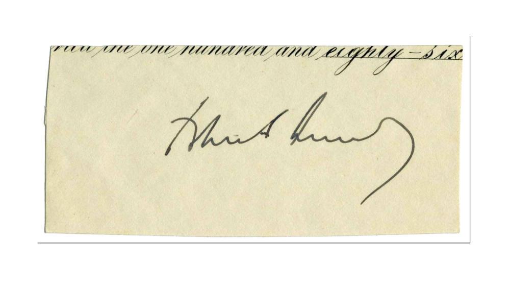 Superb "John F. Kennedy" Signature from a Presidential - Jun 10, 2020 ...