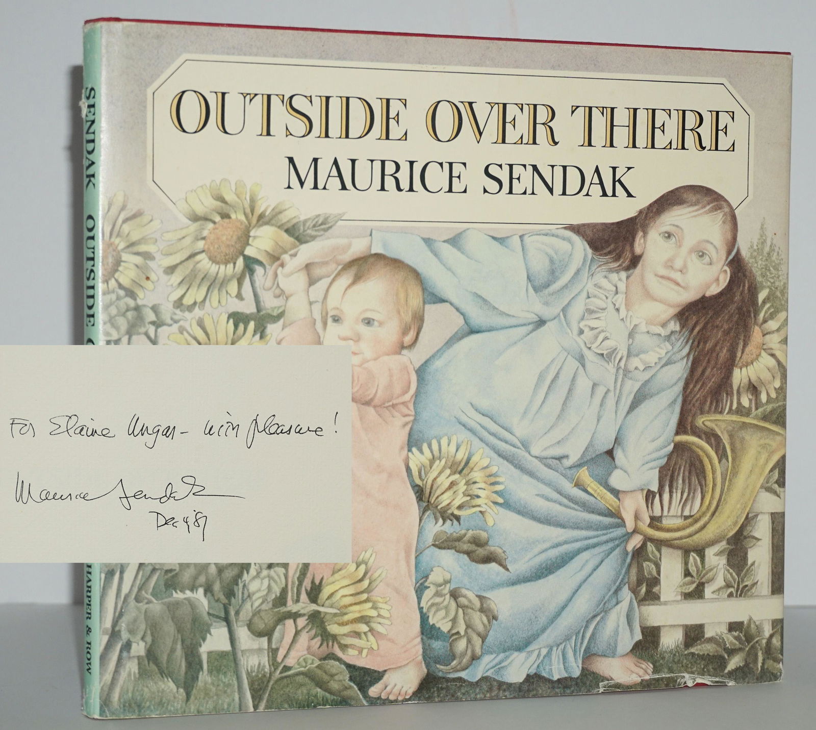 Outside Over There Maurice Sendak First Edition Signed (#0310) on Sep 29, 2021 | University ...