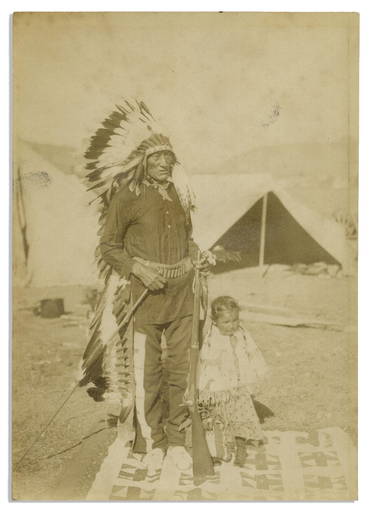 Sioux Chief High Bear Rare Full Length Portrait - Jan 06, 2022 ...