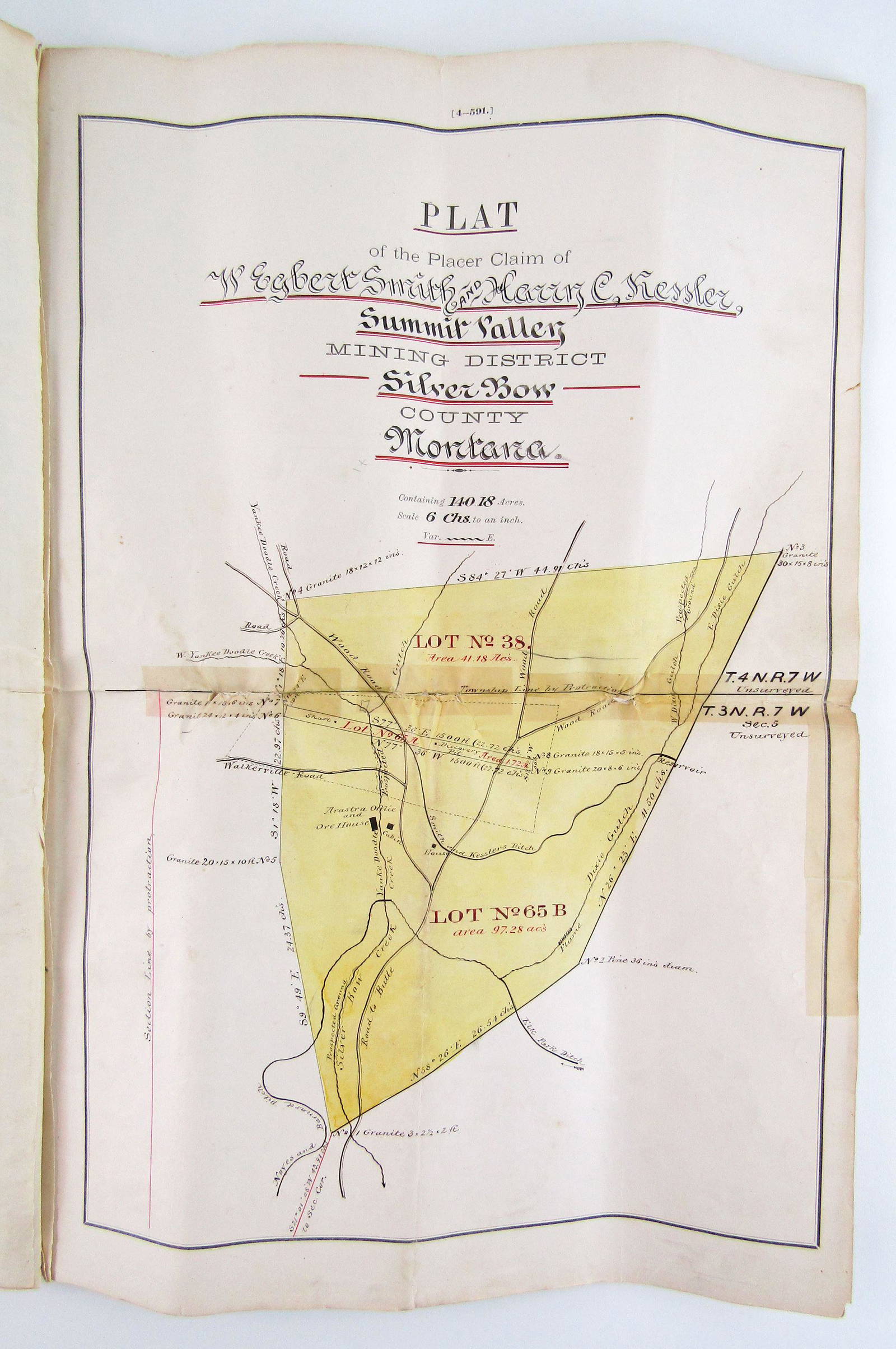 Mining Deed Signed By "lincoln's Bodyguard" William Crook For President ...