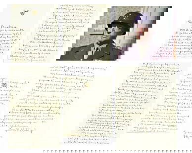 George S. Patton Jr. Worn Us Military Ribbon Incl. Wwi Service Medal ...