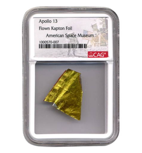 Apollo 13 Flown Kapton Foil American Space Museum