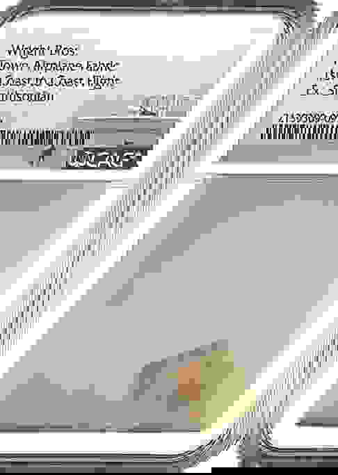 Wright Brothers “vin Fiz” First Transcontinental Flight Fabric, Ex ...