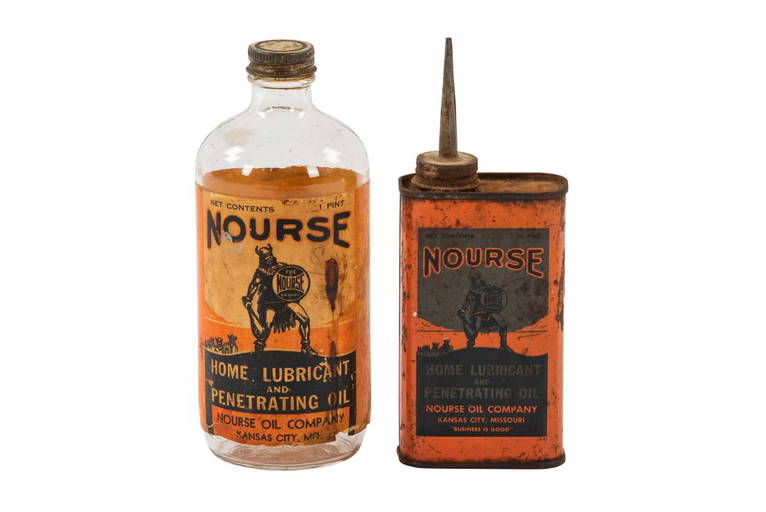 Nourse Penetrating Oil Can & Bottle