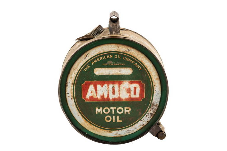 Amoco Motor Oil 5 Gallon Rocker Can