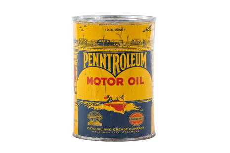 Cato Penntroleum Motor Oil Can