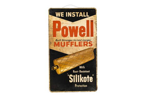Ap Muffler Tin Sign