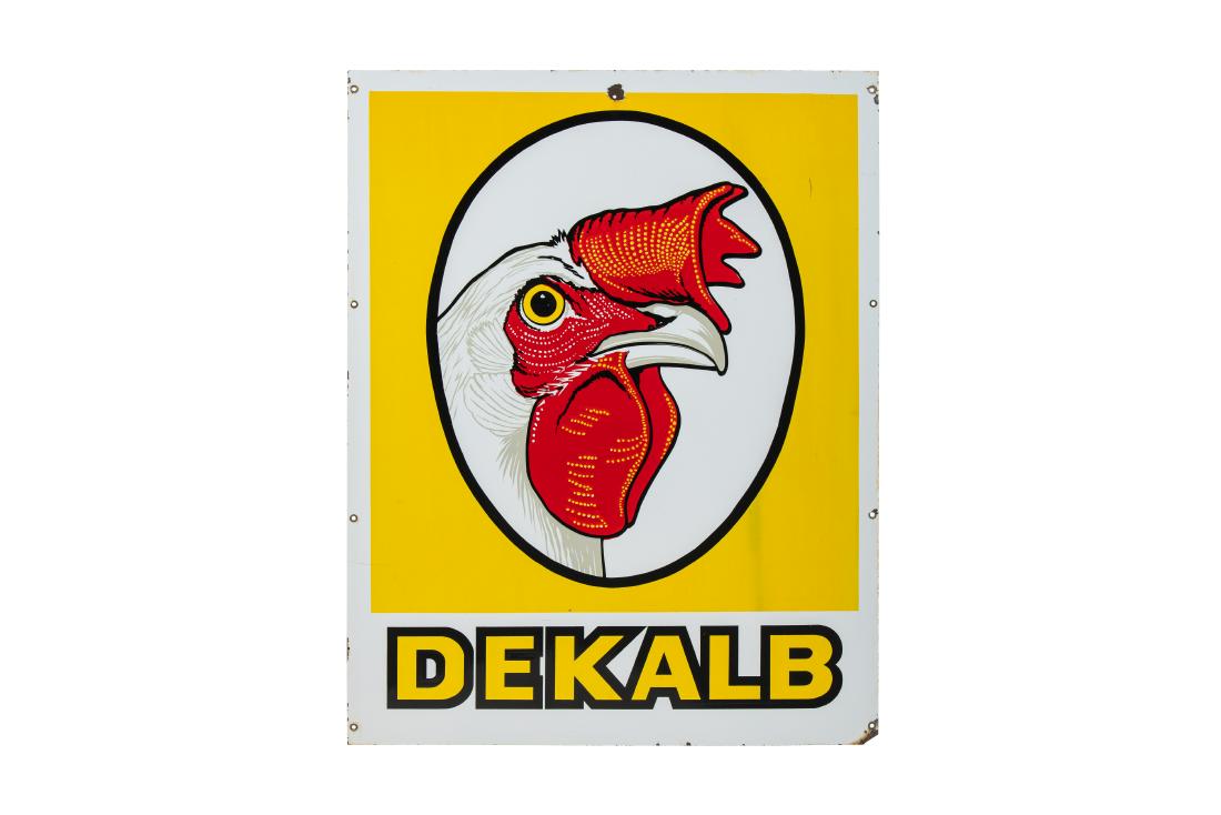 Dekalb Seed Porcelain Sign With Rooster - Jun 08, 2019 | Route 32 ...