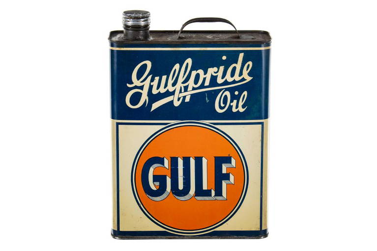 Gulf Gulfpride Oil 1 Gallon Can