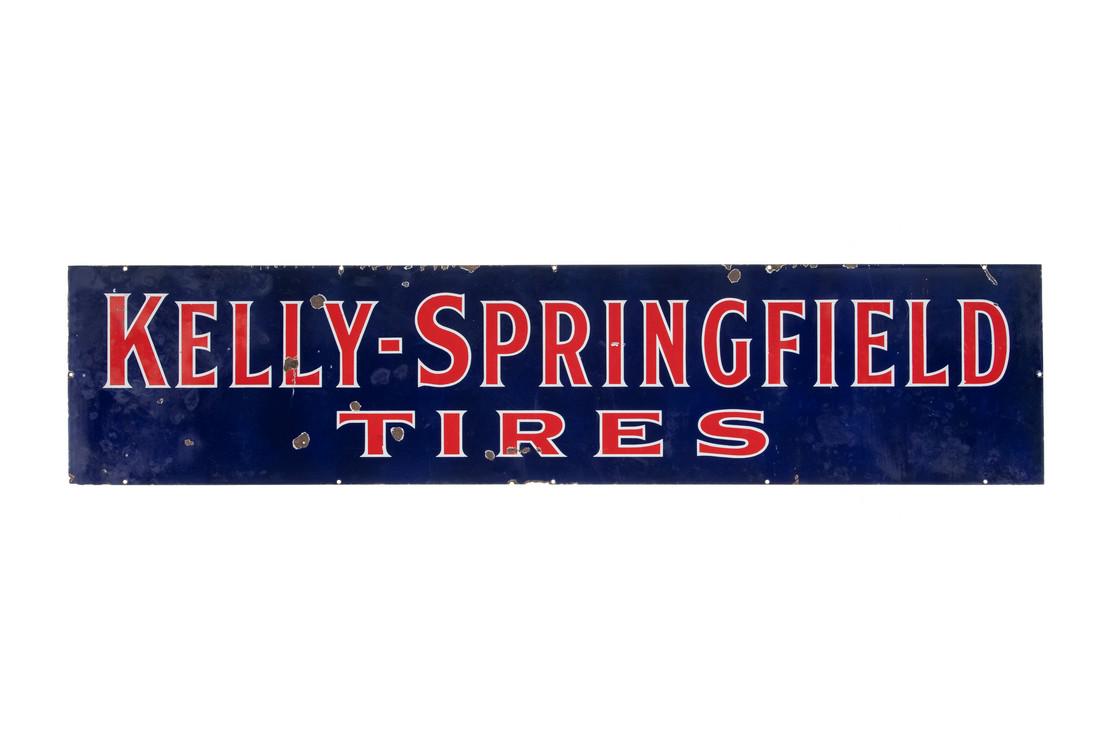 Kelly Springfield Tires Porcelain Sign - Aug 02, 2019 | Route 32 ...