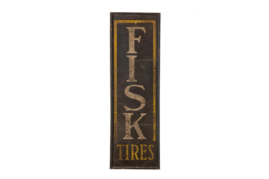 Early Fisk Tire Sign - Aug 02, 2019 | Route 32 Auctions in IN