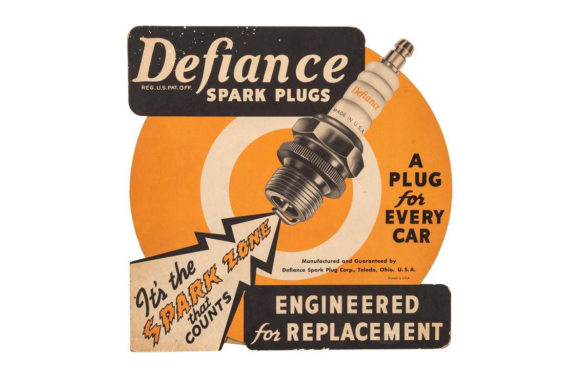 Defiance Spark Plugs Countertop Display - Sep 13, 2019 | Route 32 ...