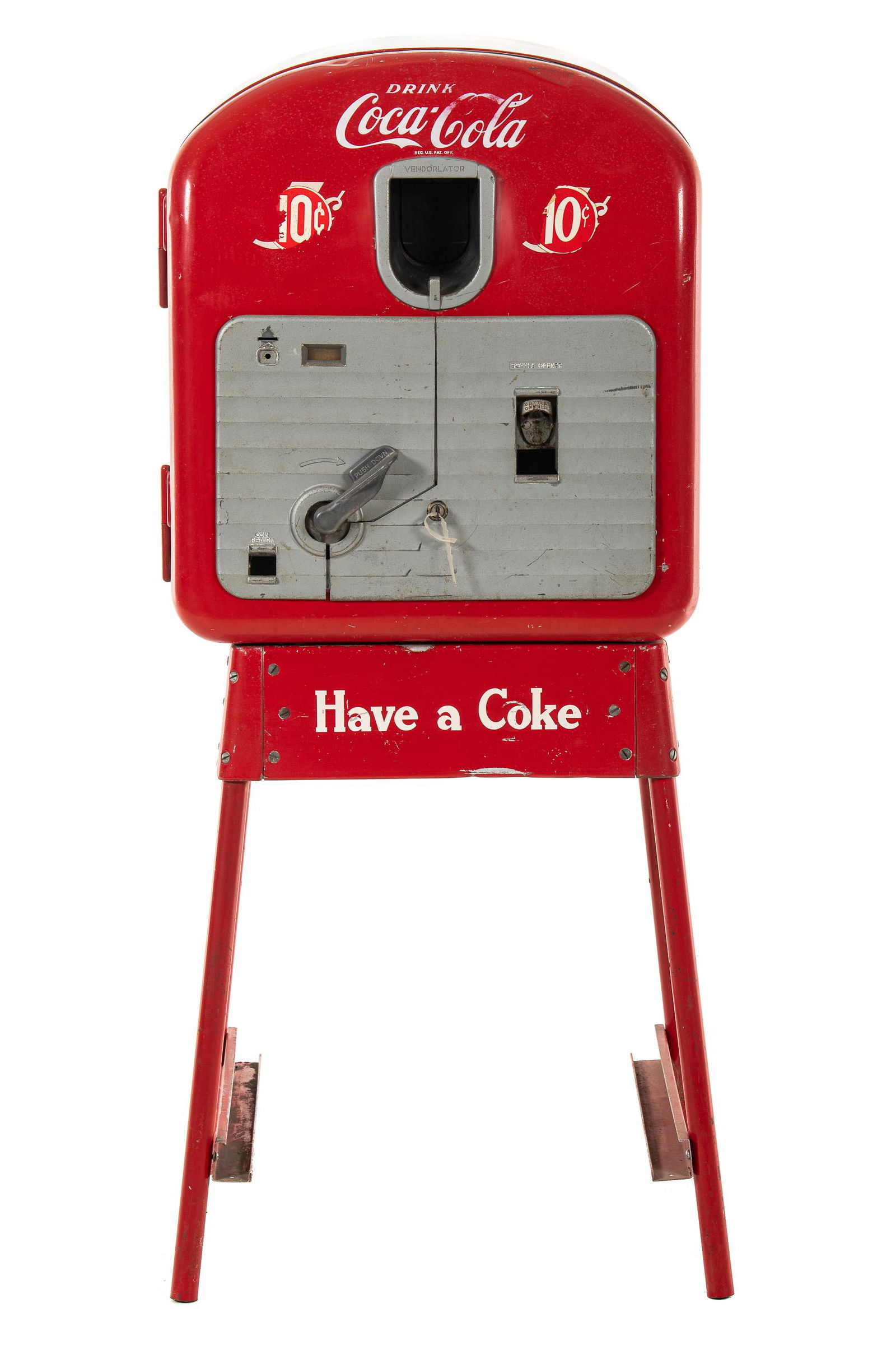 Coca Cola Vendo 27 Vending Machine - Nov 22, 2019 | Route 32 Auctions in IN