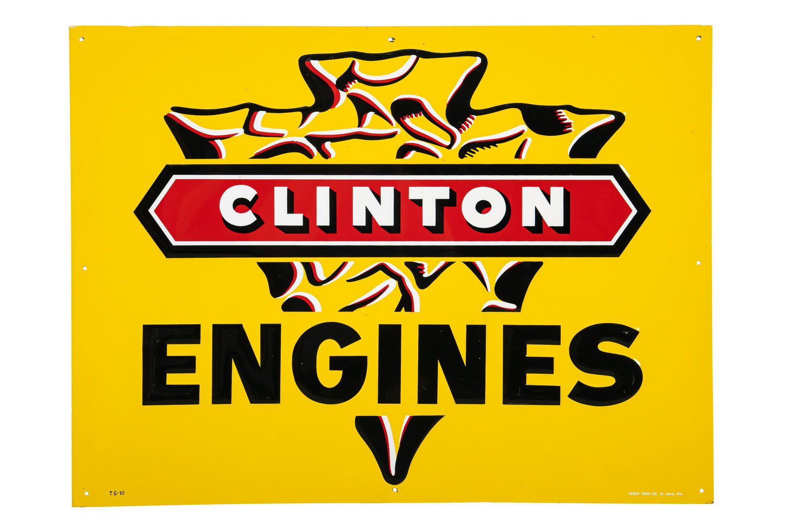 Clinton Engines Sign - Nov 22, 2019 | Route 32 Auctions in IN