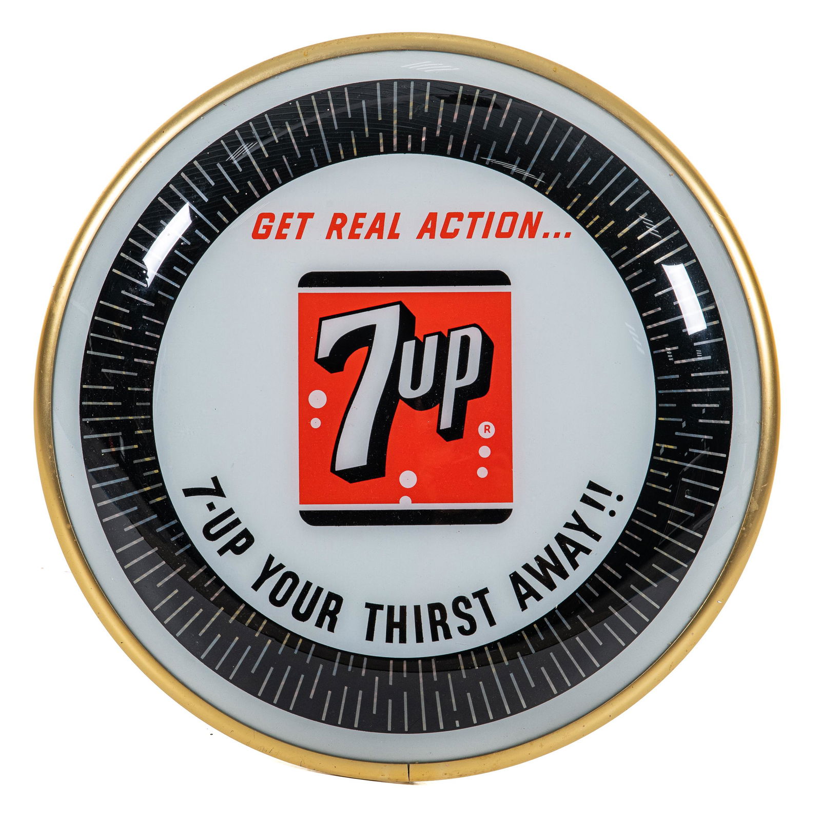 7up Get Real Action Lighted Glass Motion Sign - Nov 22, 2019 | Route 32 ...