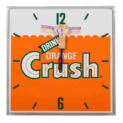 Nos Orange Crush Clock