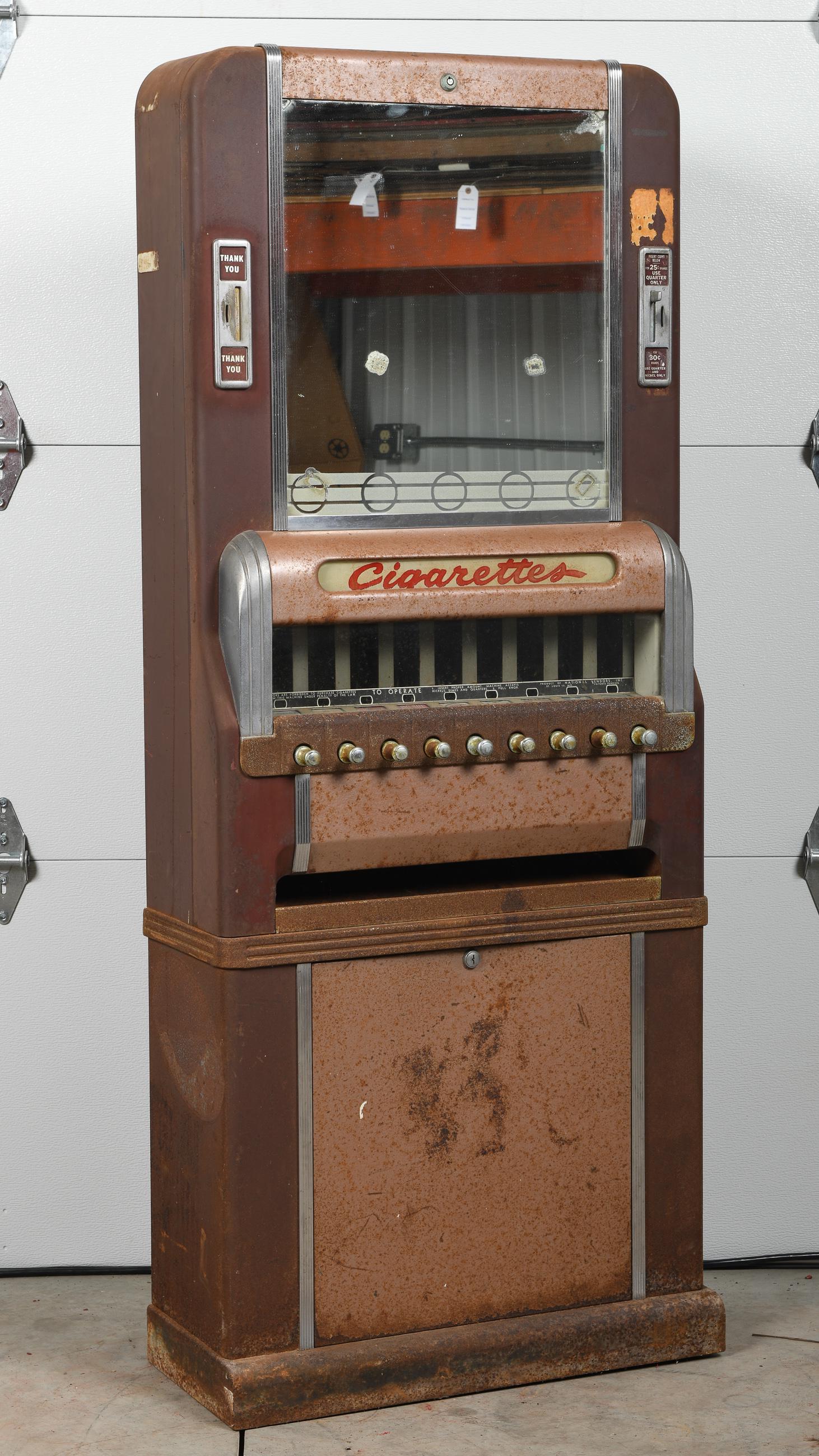 Art Deco Cigarette Machine - Feb 01, 2020 | Route 32 Auctions in IN